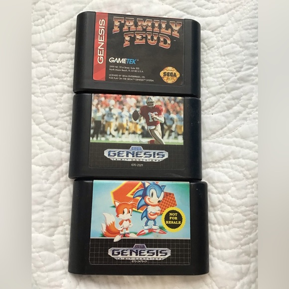 SEGA GENESIS | Video Games & Consoles | Genesis Sega 3 Games Family ...